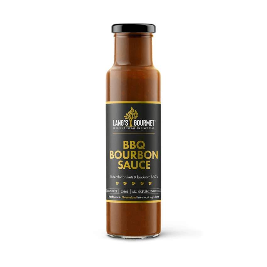 ‘Lang’s Gourmet’ Premium BBQ Bourbon Sauce – House of Holabox