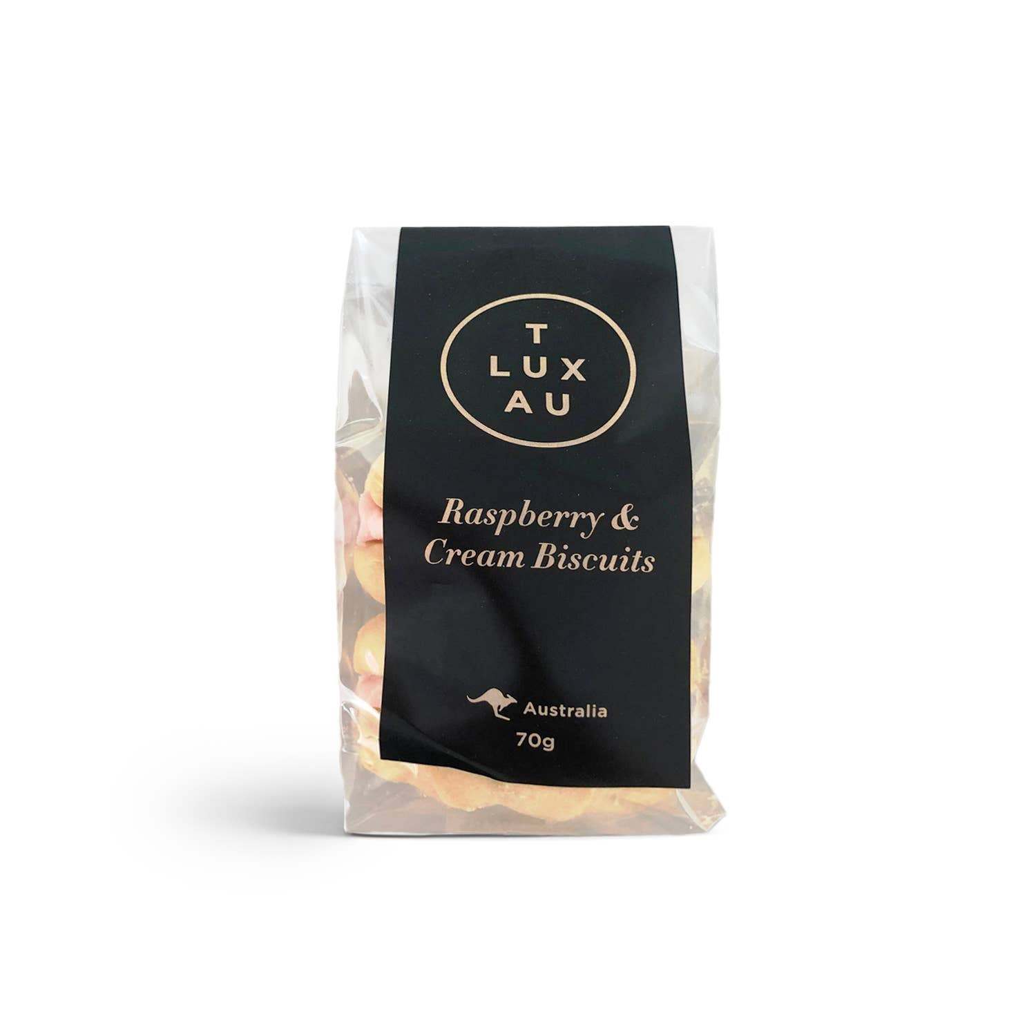 'TLUX' Raspberry and Cream Biscuits (Small) – HOLABOX