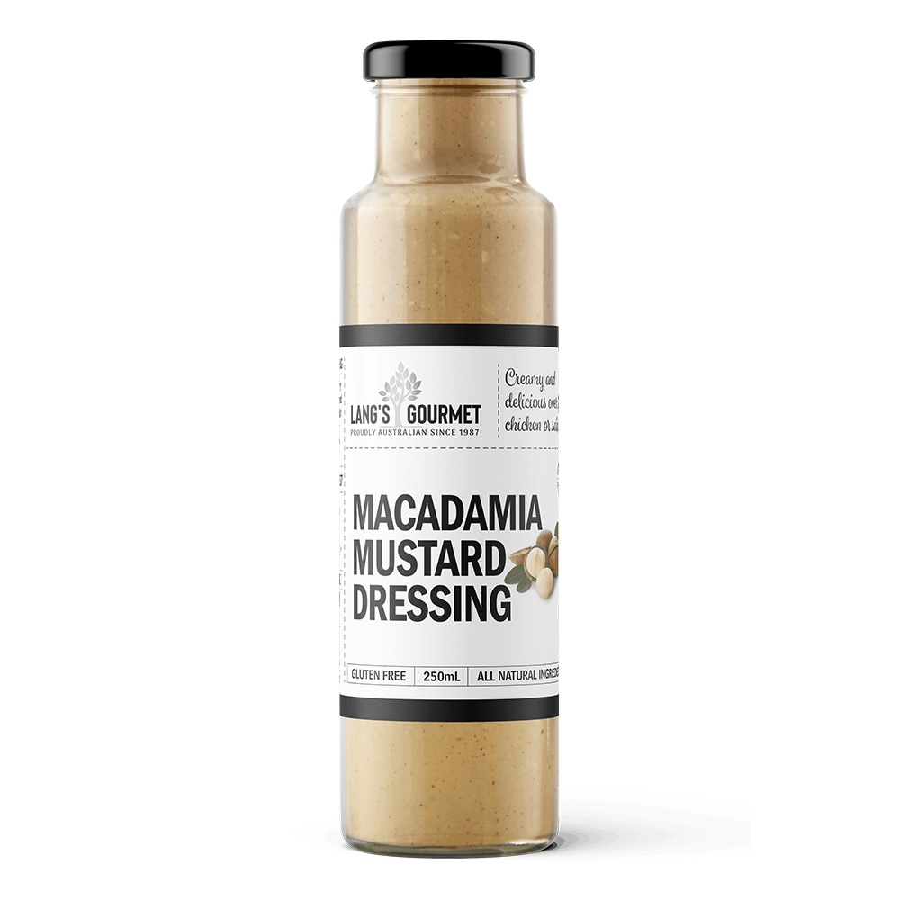 ‘Lang’s Gourmet’ Macadamia Mustard Dressing – House of Holabox