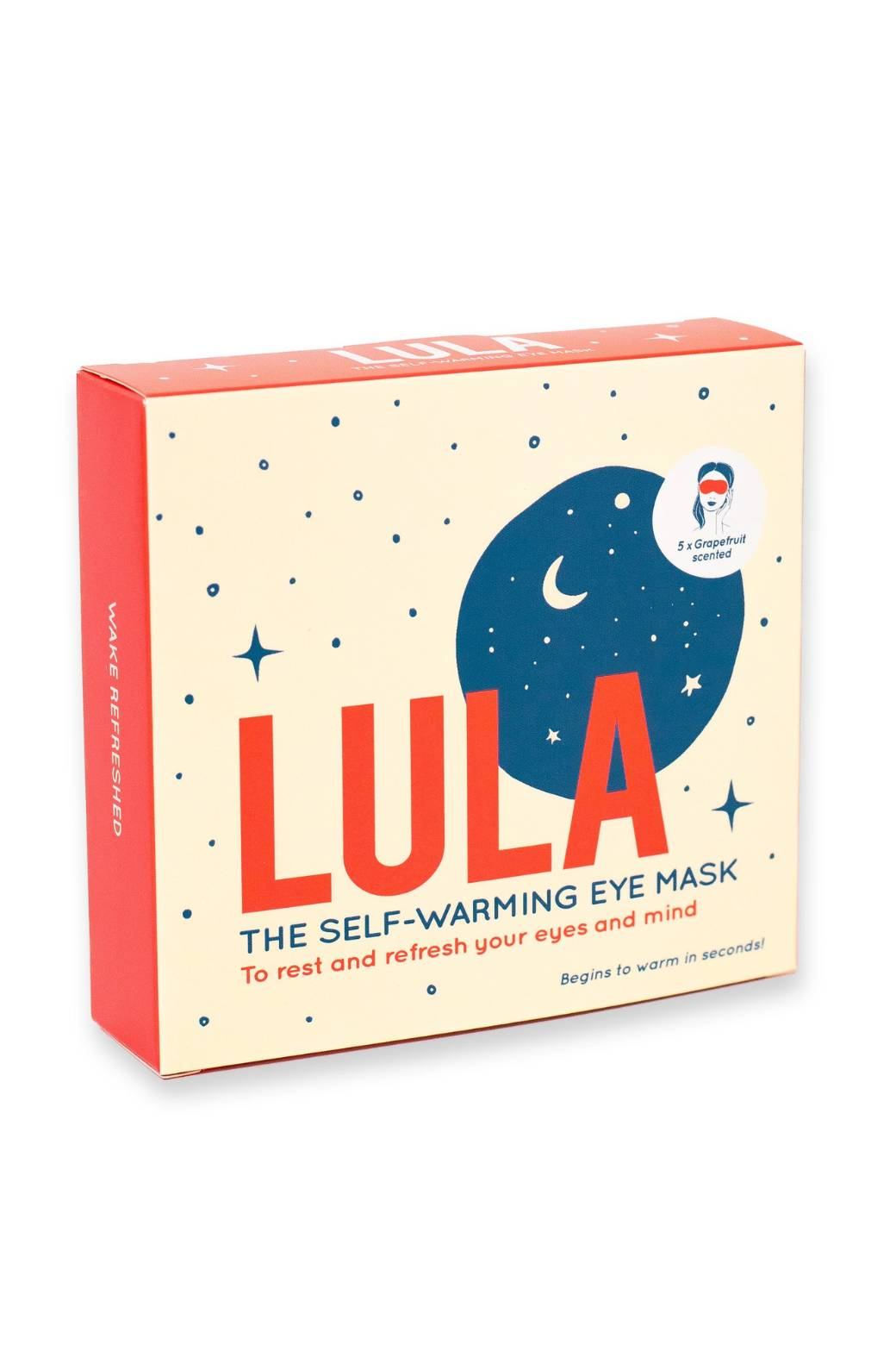 'Lula' Self-Warming Eye Masks - Grapefruit – HOLABOX
