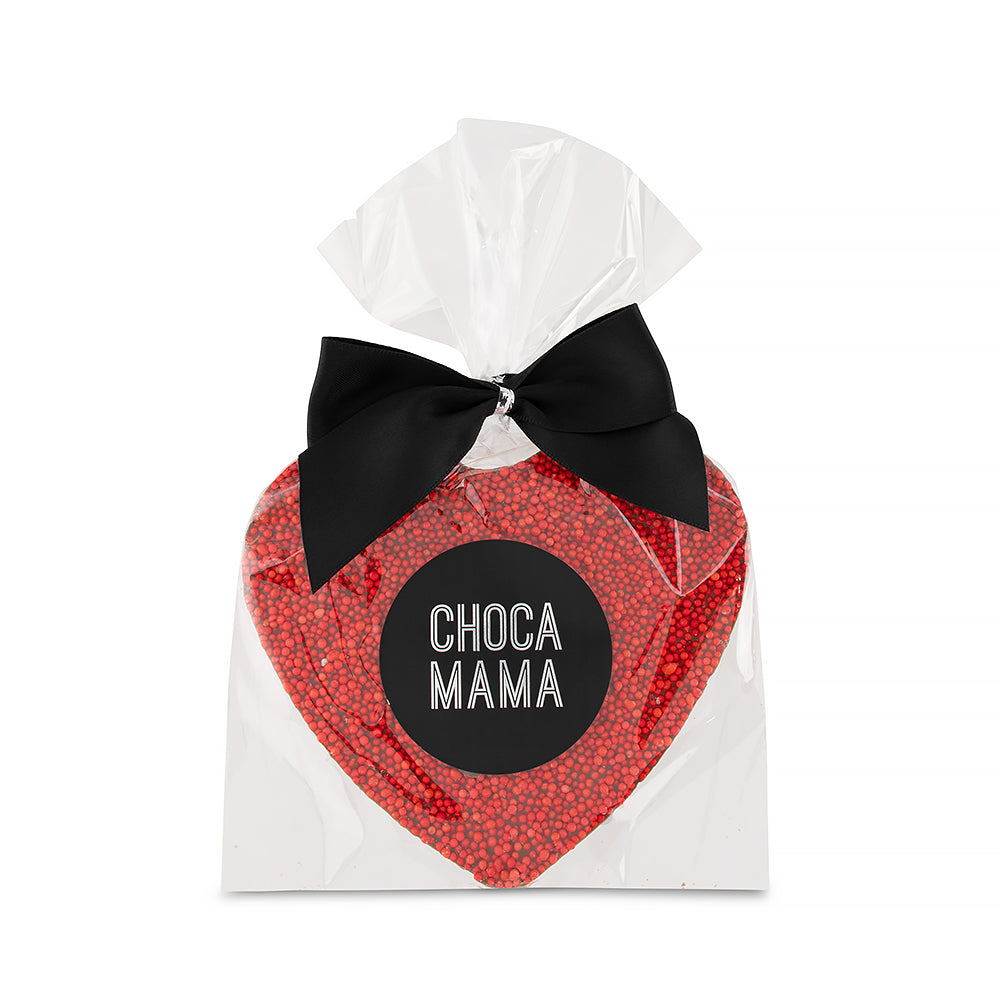 ‘Chocamama’ Red Milk Freckled Heart – HOLABOX
