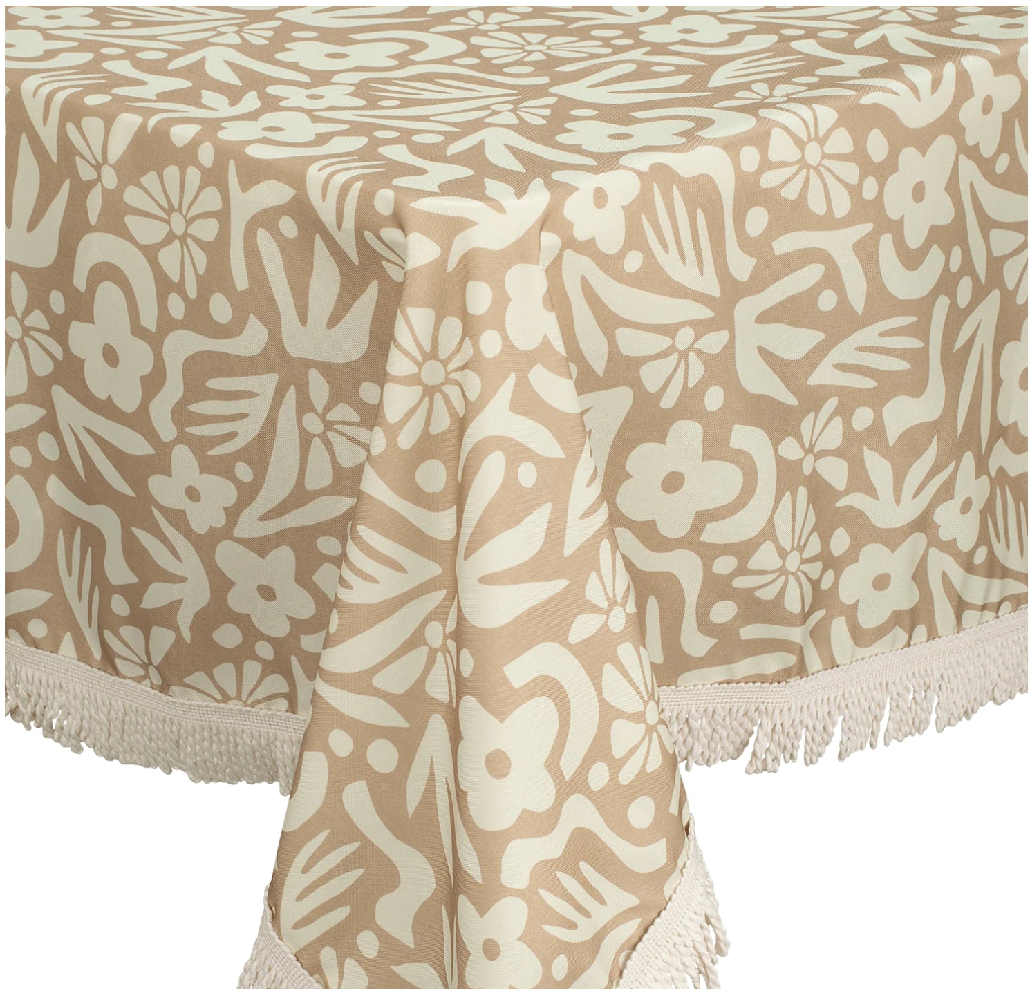 ‘Kollab’ Fringed Tablecloth – House of Holabox