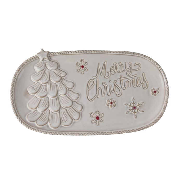Merry Christmas Plate – House of Holabox