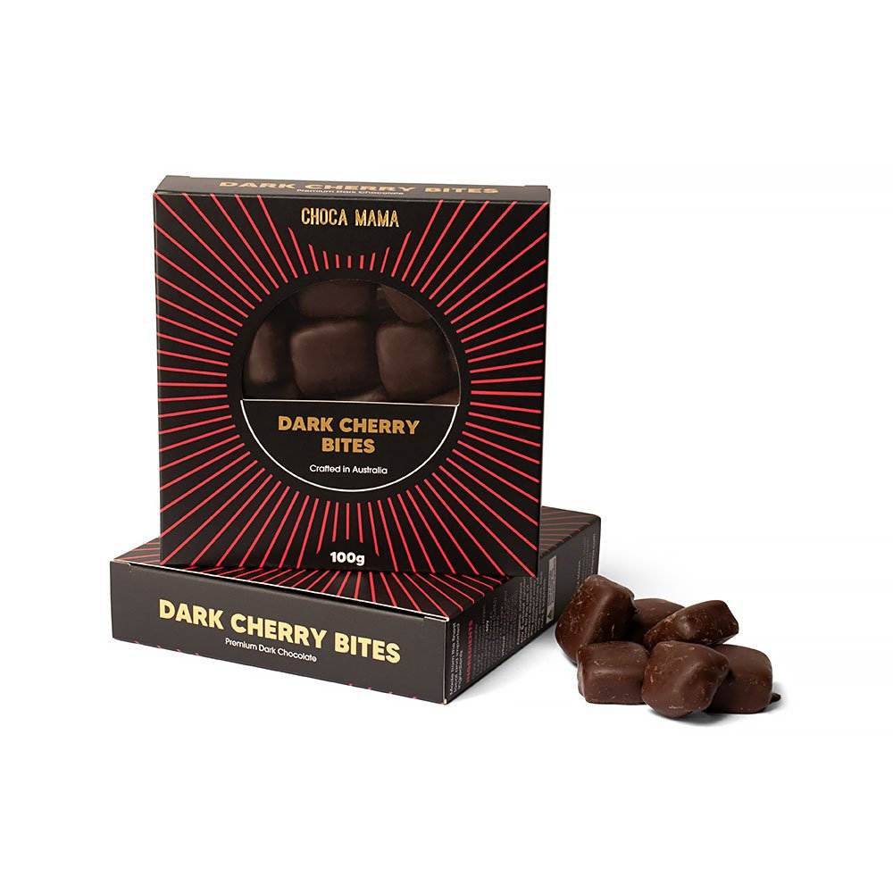'Chocamama' Dark Chocolate Cherry Bites 100g – House of Holabox