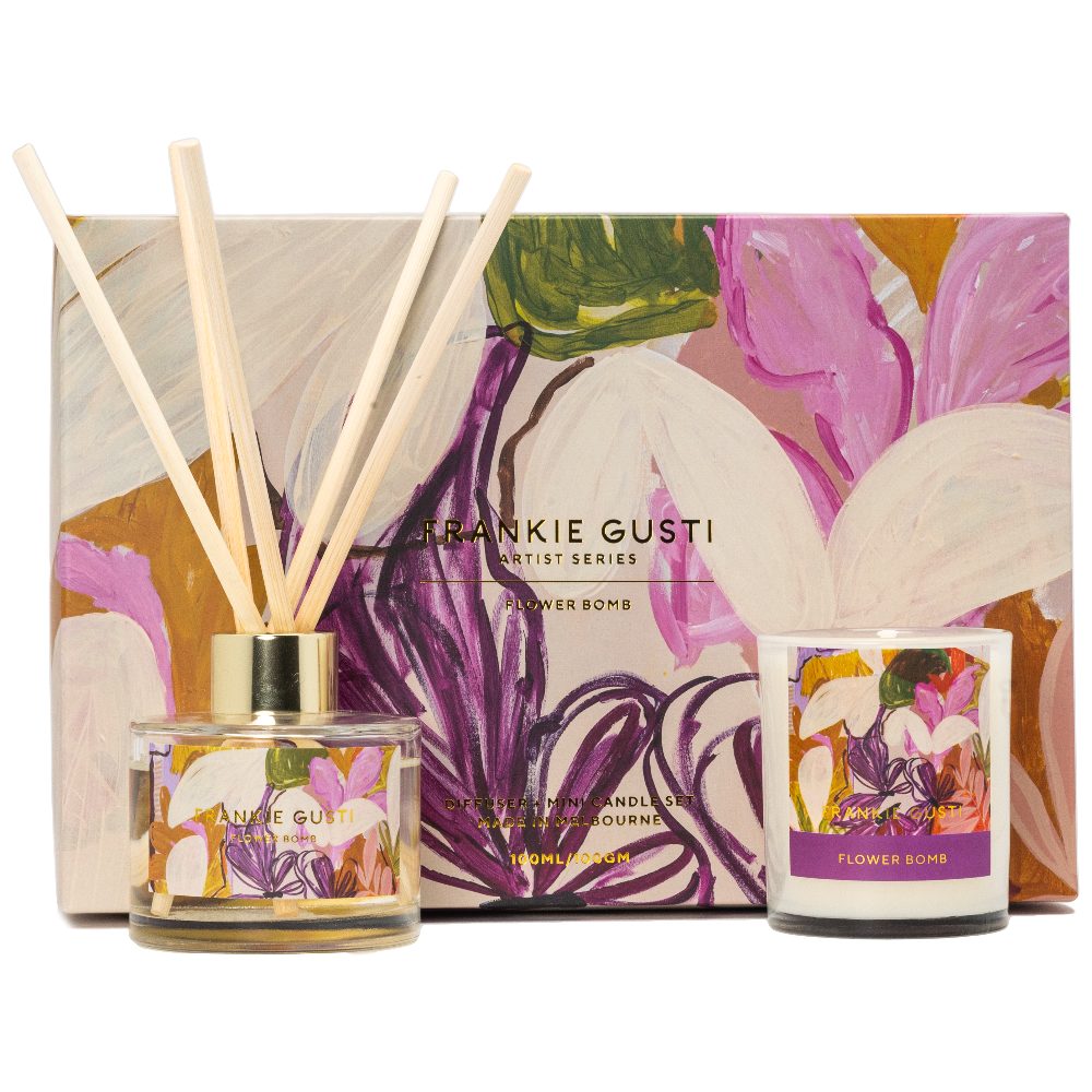 'Frankie Gusti' Flower Bomb - Artist Series Duo – House of Holabox
